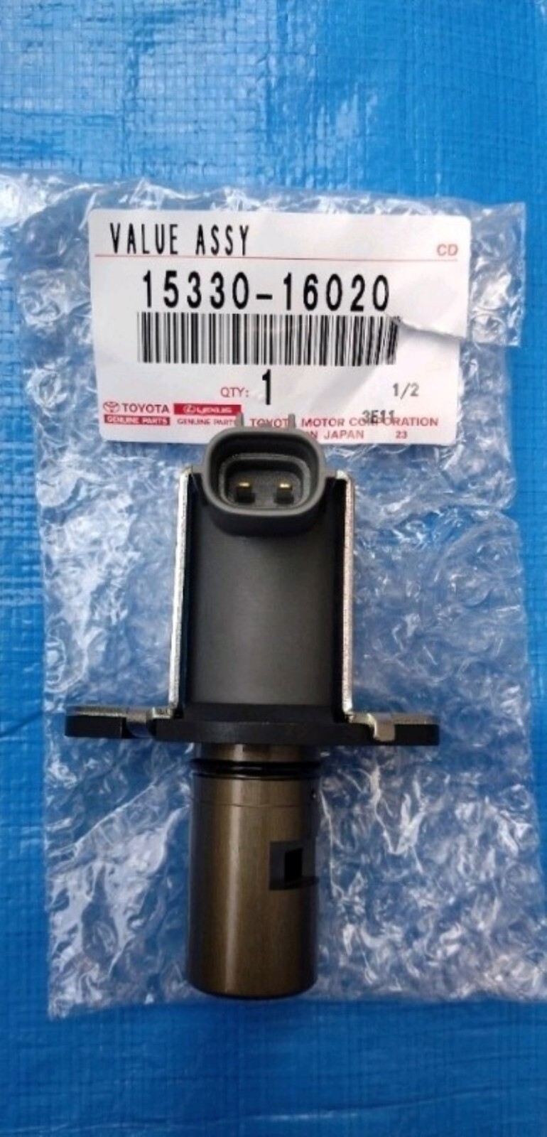 Toyota 15330-16020 AE111 AE101 AW111 VALVE ASSY CAMSHAFT TIMING OIL 20V ...