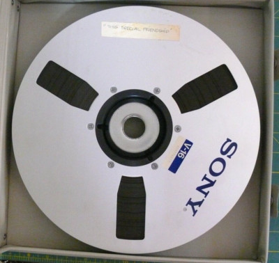 SONY V-16 High Band Master Reel Tape, 12"x1.5" Reel "THIS SPECIAL ...
