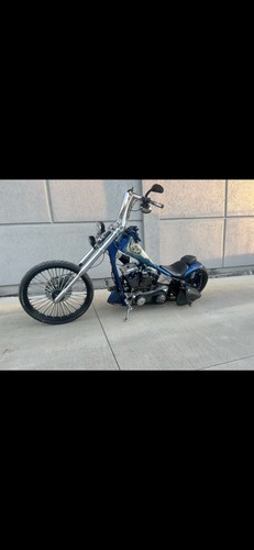harley chopper 300 Rear Tire 26” Front Wheel 1340 Harley Motor 6 Speed ...