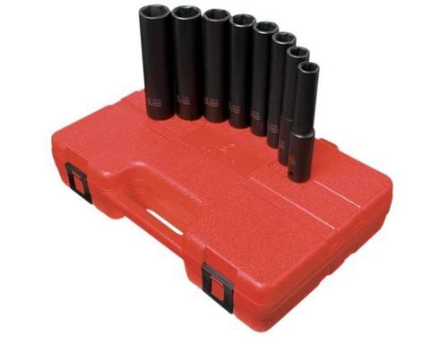 Sunex 2848 1/2" Dr Extra Deep Impact Socket Set SAE 8pc for sale online ...