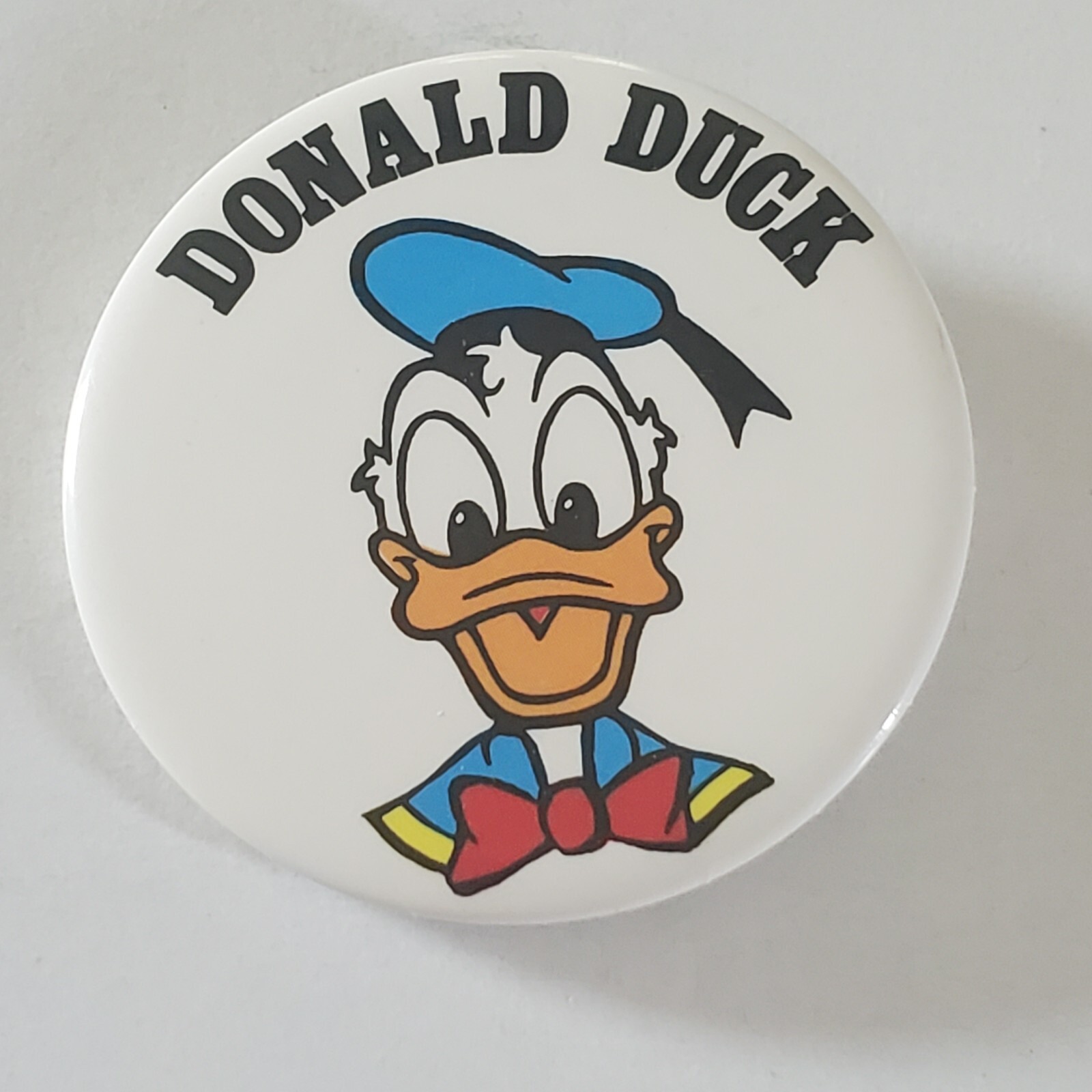 Vintage 1982 Disney Disneyland Donald Duck Button 2-1/4" DD#42 | eBay