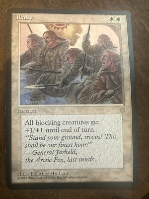 Rally Ice Age 1995 Magic The Gathering MTG Common | eBay