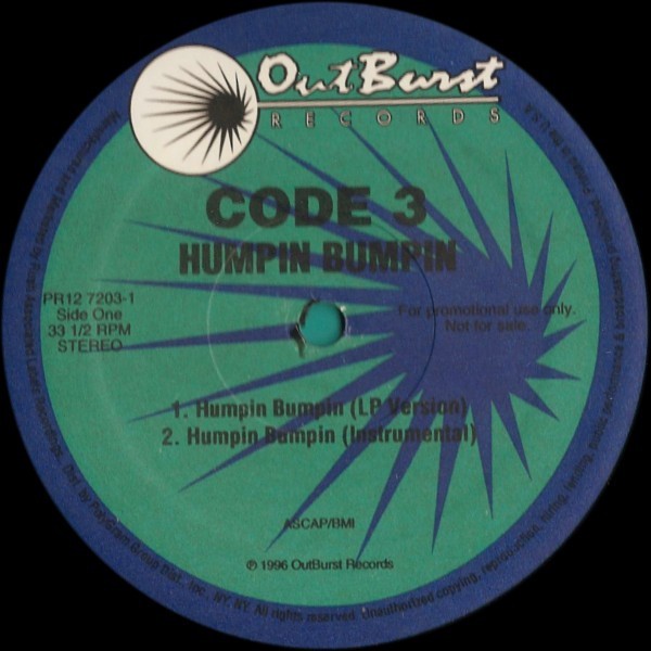 Code 3 (4) - Humpin Bumpin, 12", (Vinyl) | eBay