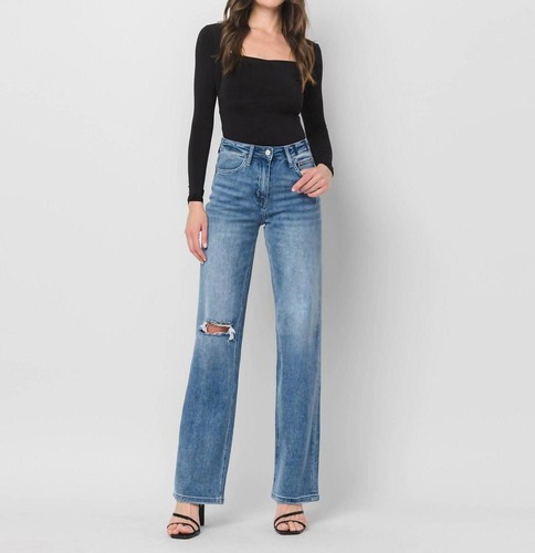 Vervet By Flying Monkey 90's vintage super high rise flare jeans size ...