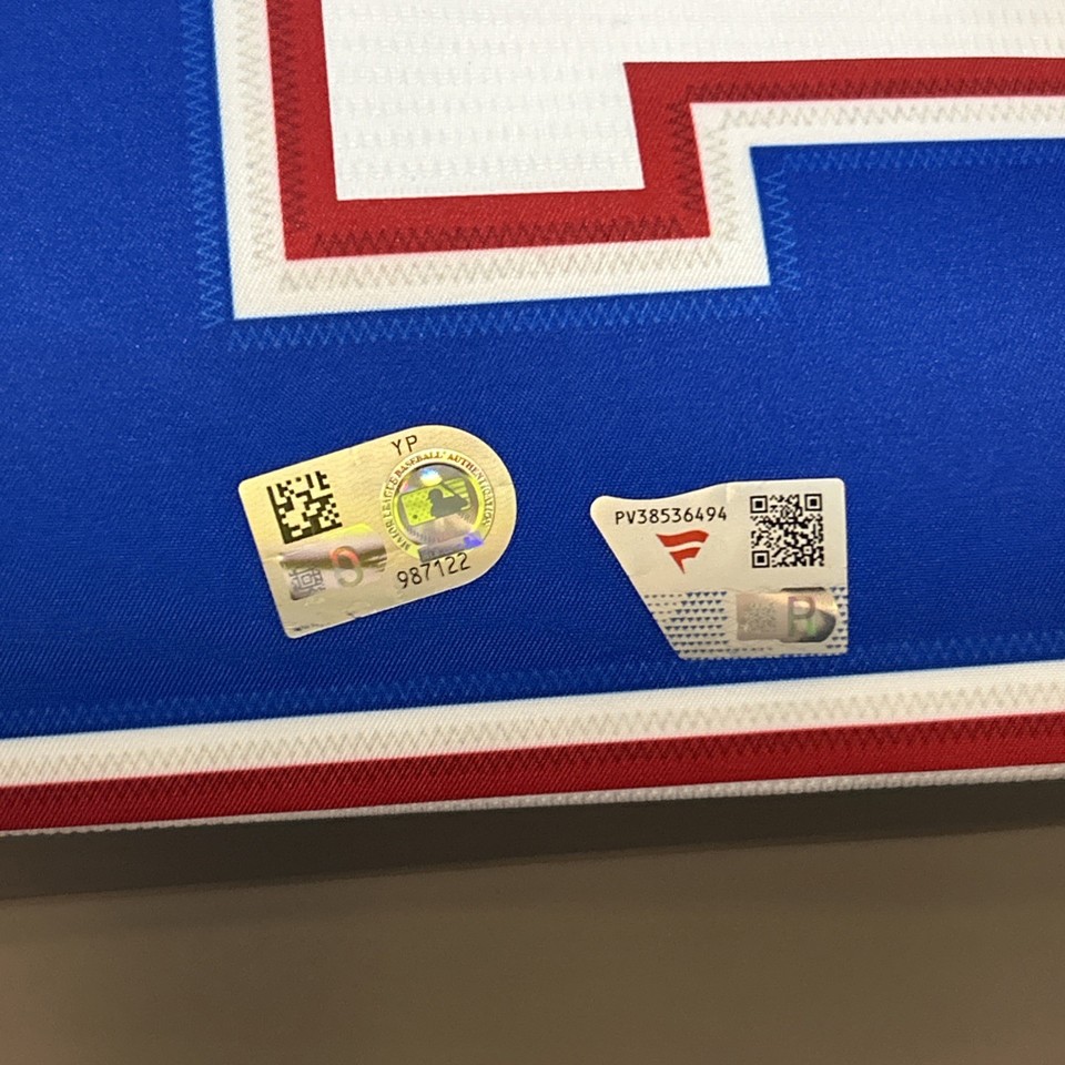 MICHAEL HARRIS II SIGNED JERSEY FANATICS COA UNDER WRAPS | eBay