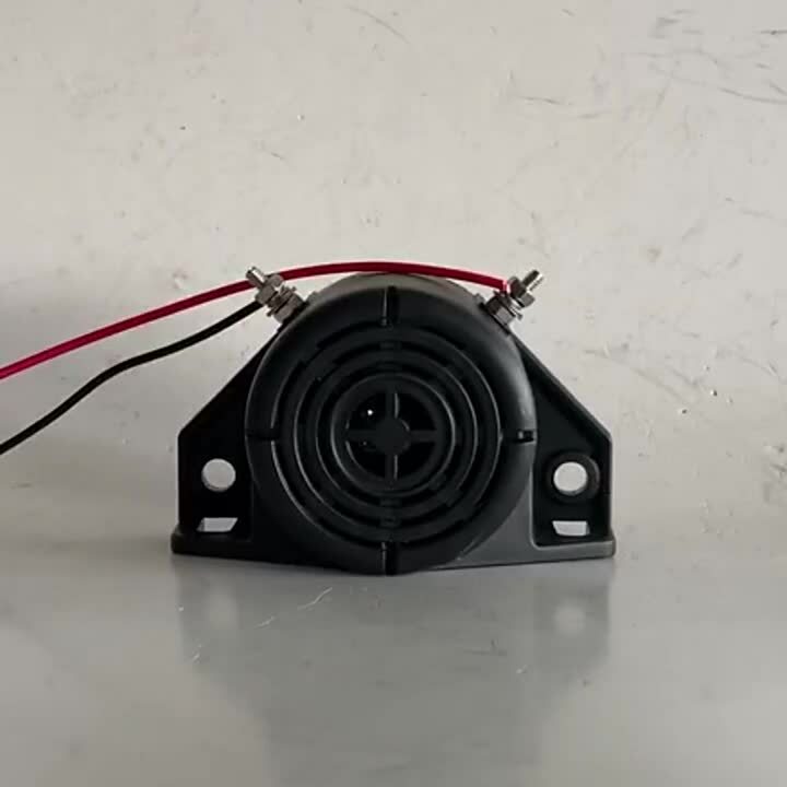 12V DC Back-up Warning Alarm 105DB Reverse Beeper Horn For Car Pickup ...