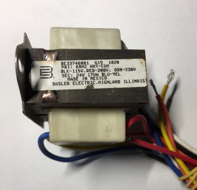 Transformers - Basler Electric Transformer