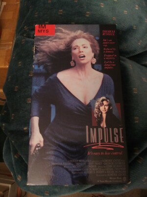 Impulse 1989 VHS kinky seductive sexy thriller Theresa Russell undercover cop Z 85391188735| eBay