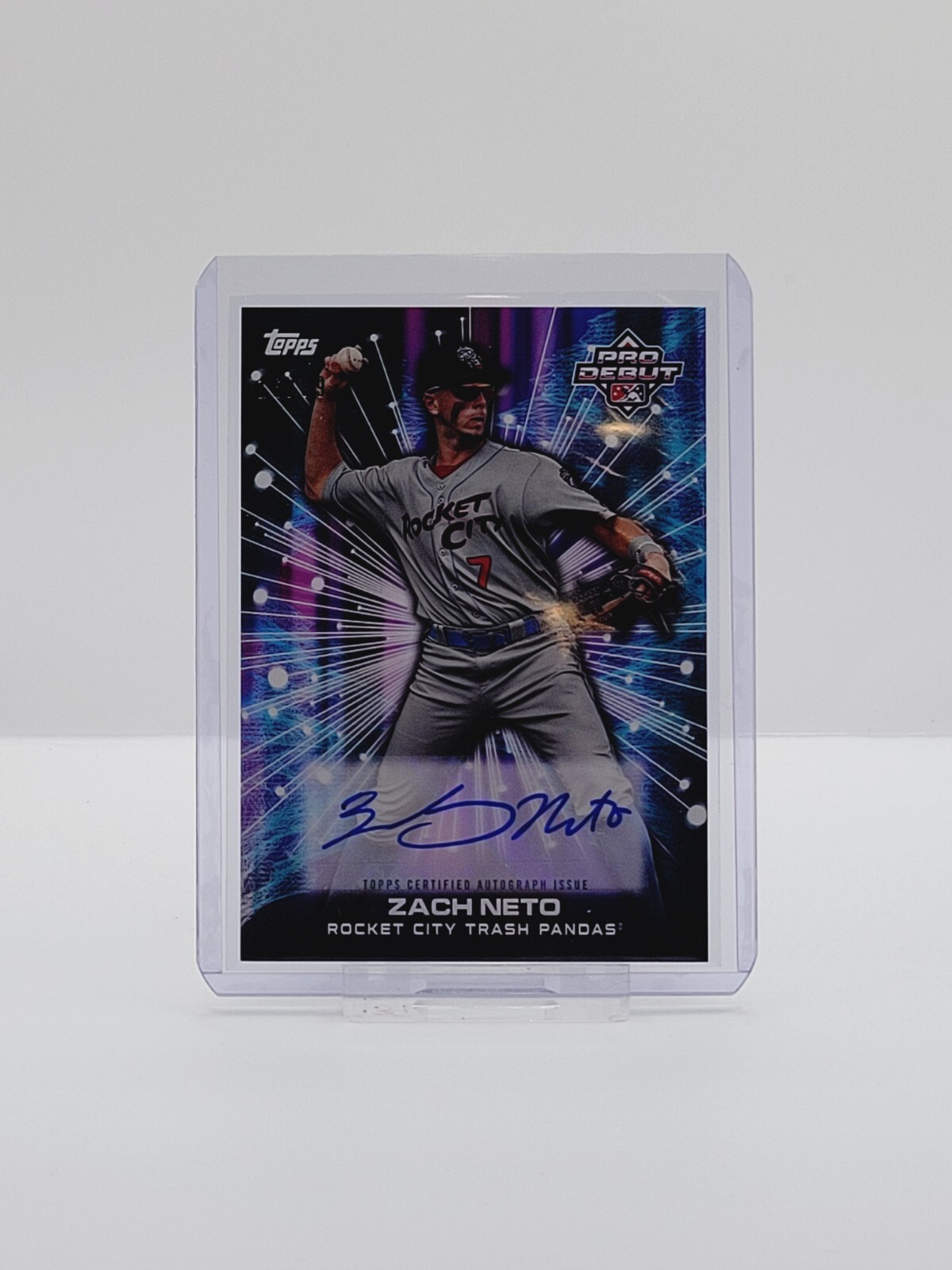 2023 Topps Pro Debut ZACH NETO Auto Autograph /99 - Future Cornerstones ...