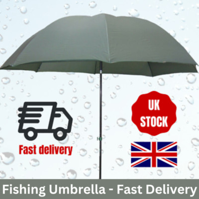 Fishing Umbrella Large Carp Brolly With Tilt Top Shelter | eBay UK