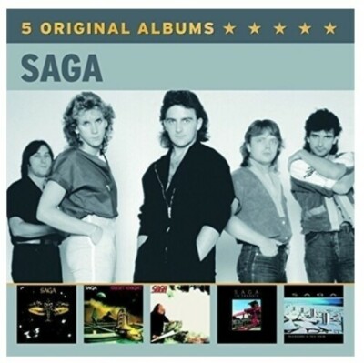 Saga - SAGA - 5 Original Albums (Volume 2) [New CD] Holland - Import ...
