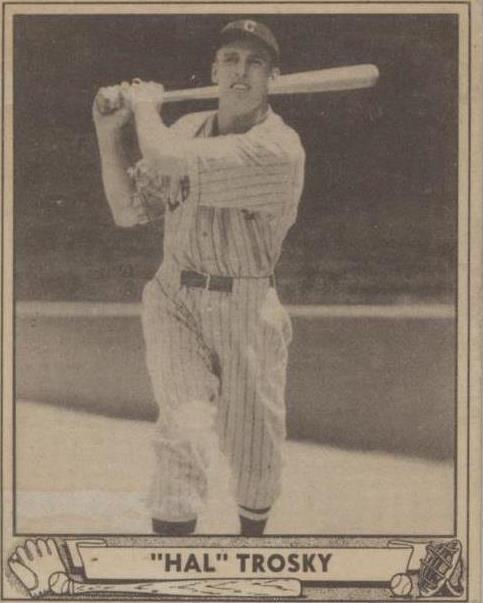 1940 Play Ball - Hal Trosky #50 (RC) for sale online | eBay