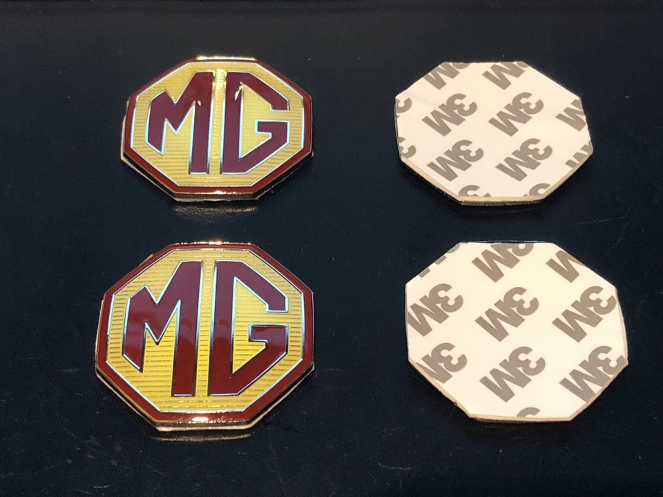 MG ZR Alloy Wheel Hub Cap Centre Badges x 4 45mm Badges | eBay