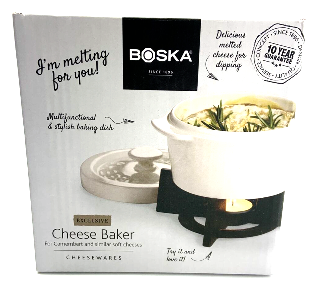 Boska Cheese Baker Oven Safe Dish Keeps Cheese Warm 4-pc set from ...