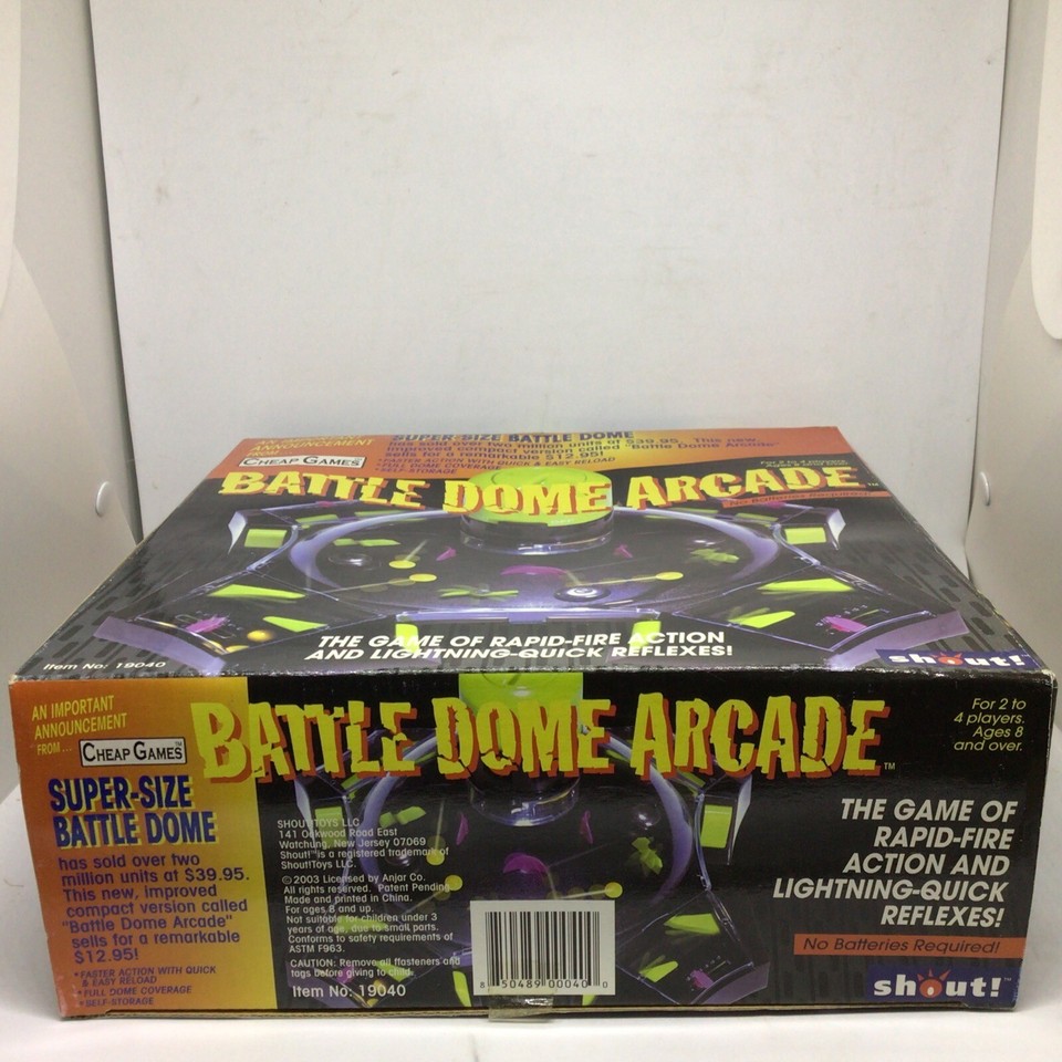 2003 Shout! Cheap Games Anjar Super-Sized Battle Dome Arcade No. 19040 ...