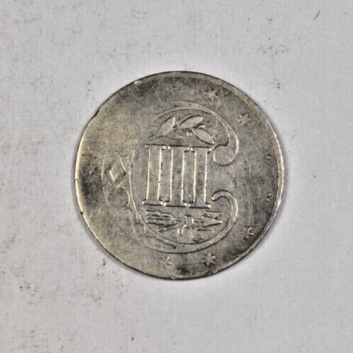 1857 THREE CENT SILVER ~ PRICED RIGHT! INV#2 | eBay
