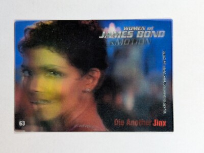 Women of James Bond Halle Berry 2008 Lenticular Motion Card #63 (NM) | eBay