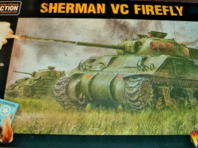 Sherman VC Firefly Tank British Army Bolt Action WWII Warlord Games 1/ ...