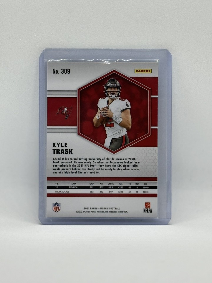 2021 Panini Mosaic Kyle Trask Base Rookie Card RC #309 | eBay