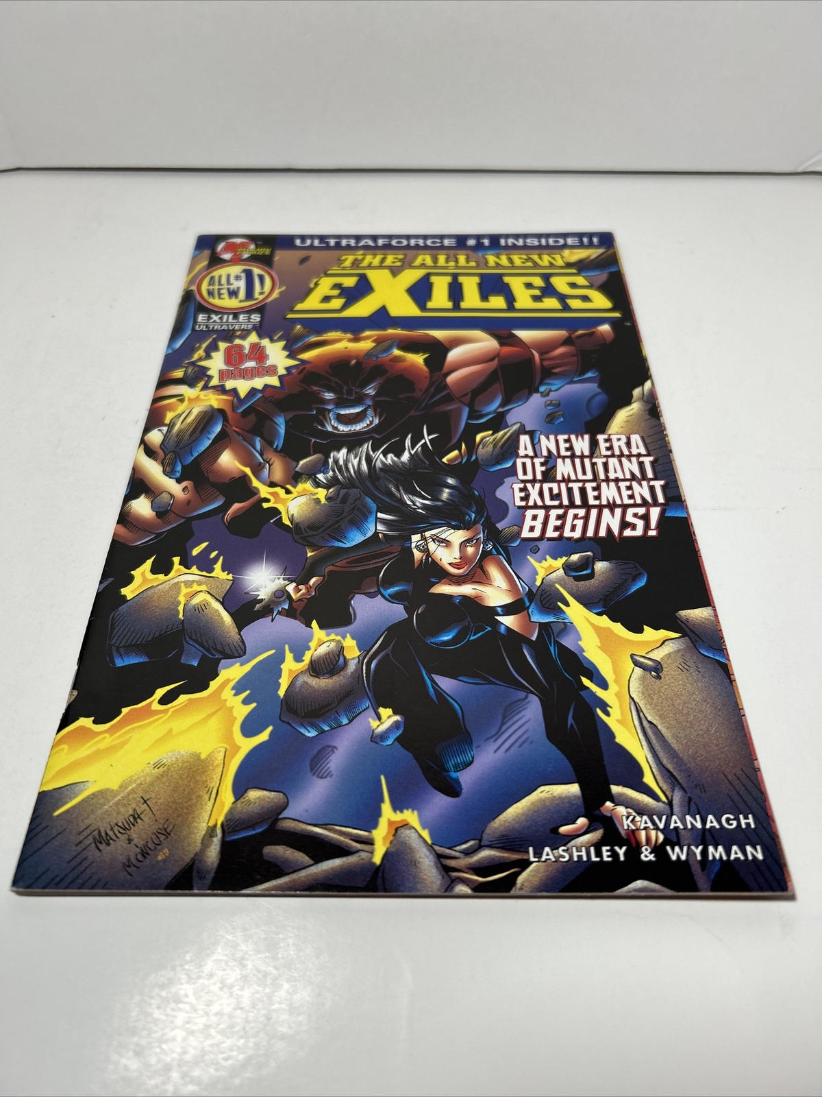 ALL NEW EXILES 1 Variant Cover MALIBU comic book | eBay