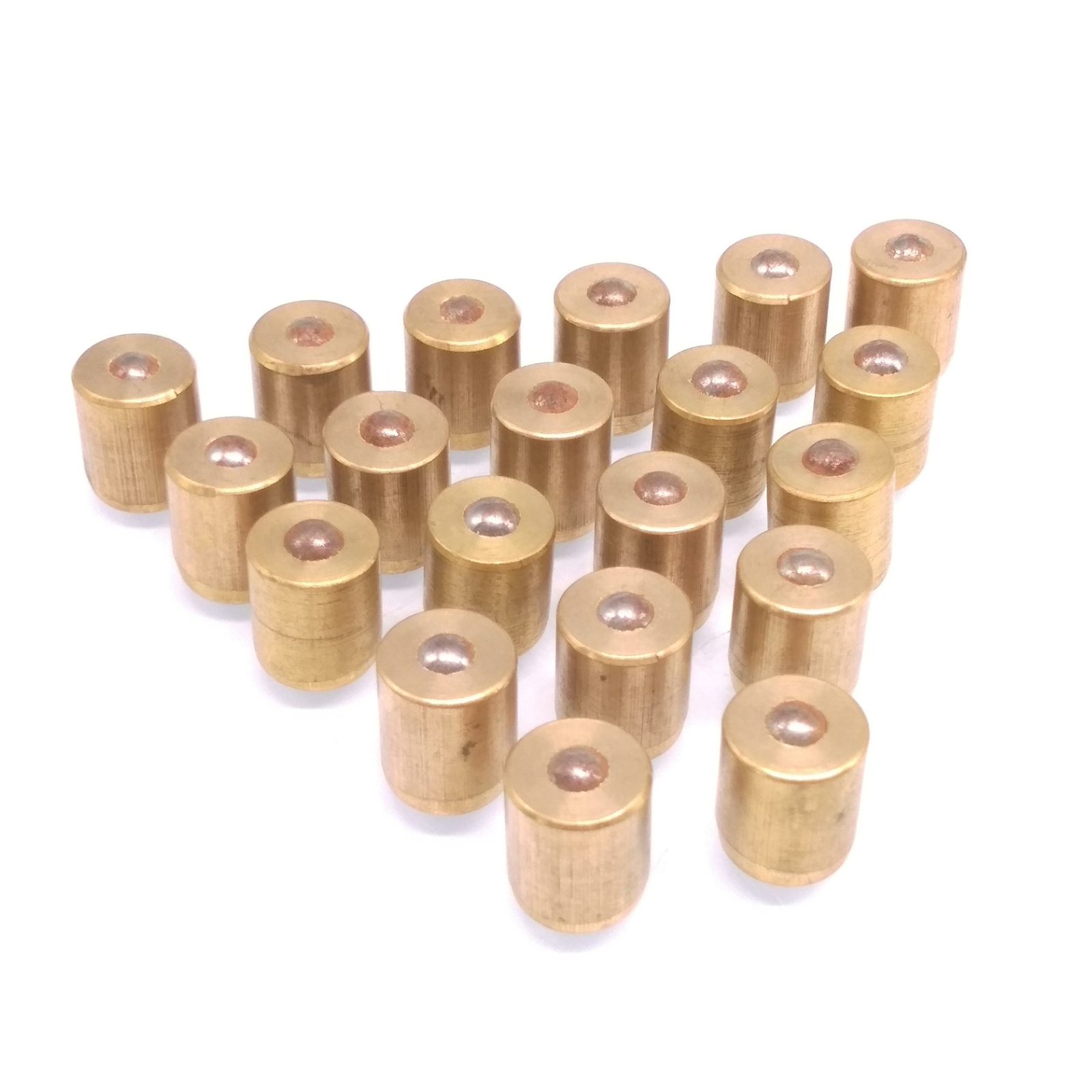 20pcs M10 x 12mm Copper Press In Fit Ball Type Oil Cup Oiler Lathe ...