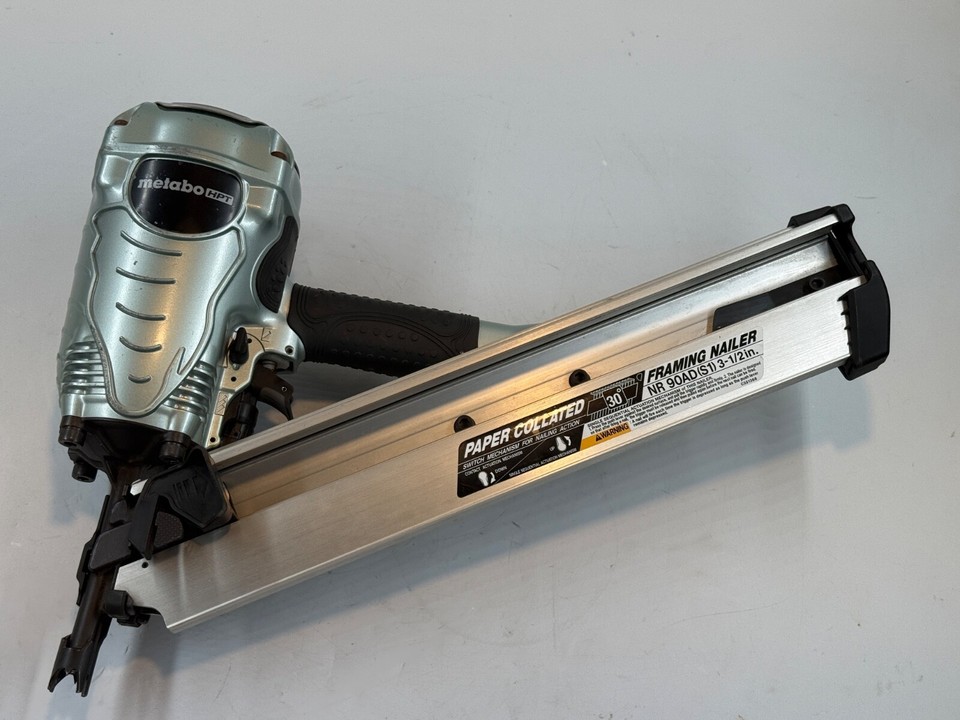 Metabo HPT NR90AE(S1) 3-1/2" Strip Framing Nailer 723548623318| eBay