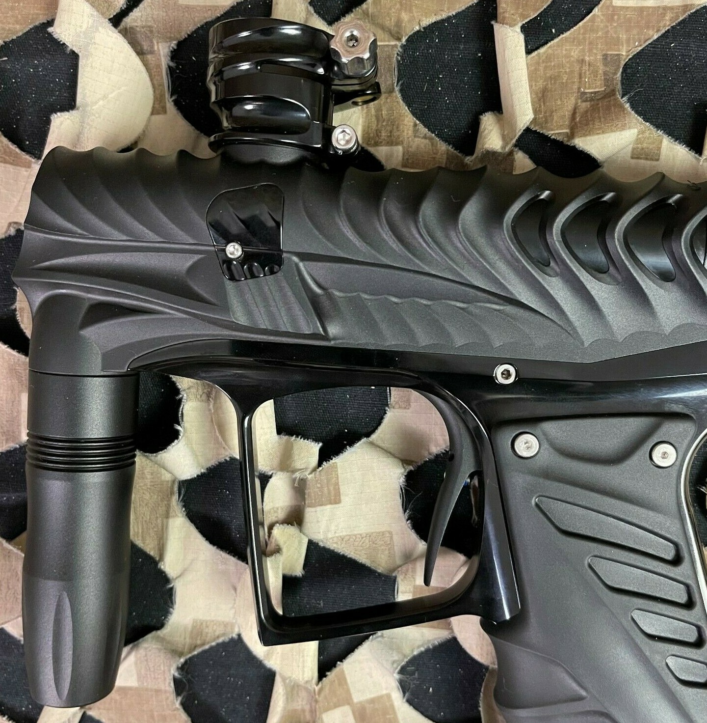 NEW HK Army VCOM Ripper Paintball Gun - Dust Black/Black | eBay