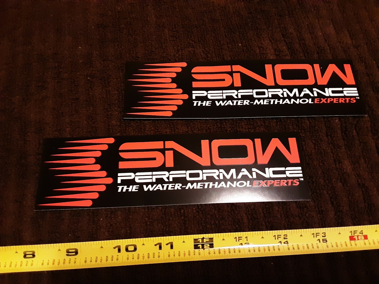 Lot of 2 SNOW Performance Water Methanol Injection Racing Decals ...