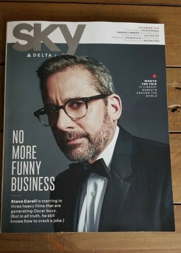 Delta SKY inflight magazine - December 2018 Steve Carell Regina King ...