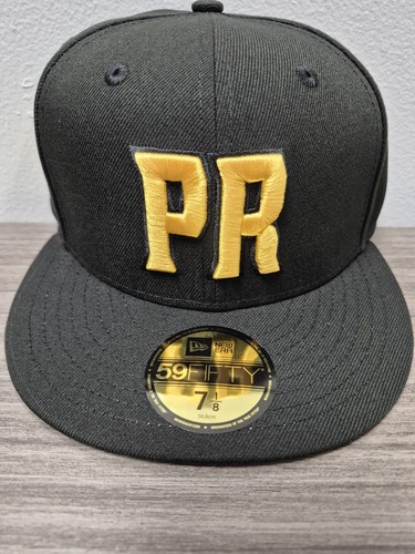 New Era 59Fifty Puerto Rico FBPR 7 3/8 Fitted Hat Cap Roberto Clemente ...
