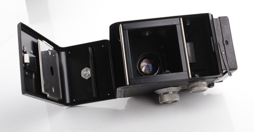 Circo-flex Model D Med. Format 120mm film Camera TLR Wollensak Alphax ...