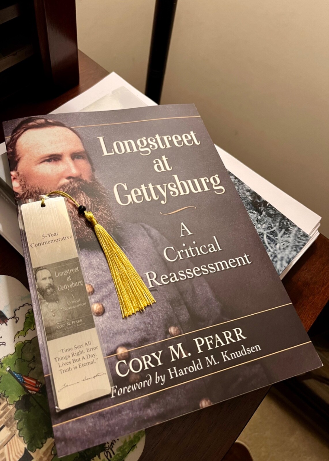 “Longstreet at Gettysburg” - 5-Year Commemorative Bookmark | eBay