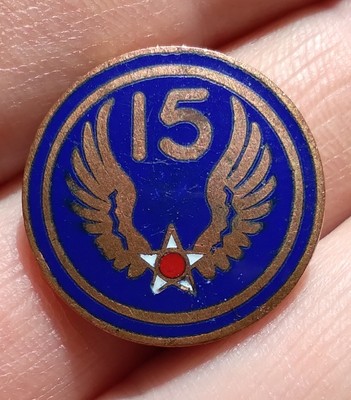 World War II 15th Army Air Force DUI Distinctive Unit Insignia WWII WW2 ...