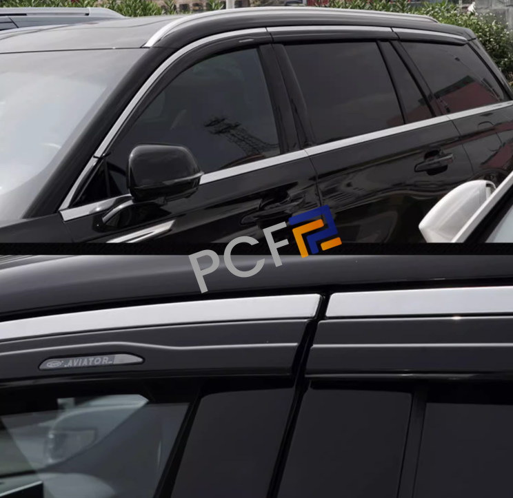 For Lincoln Aviator 2020-2023 Side Window Wind Deflector Visor Rain ...