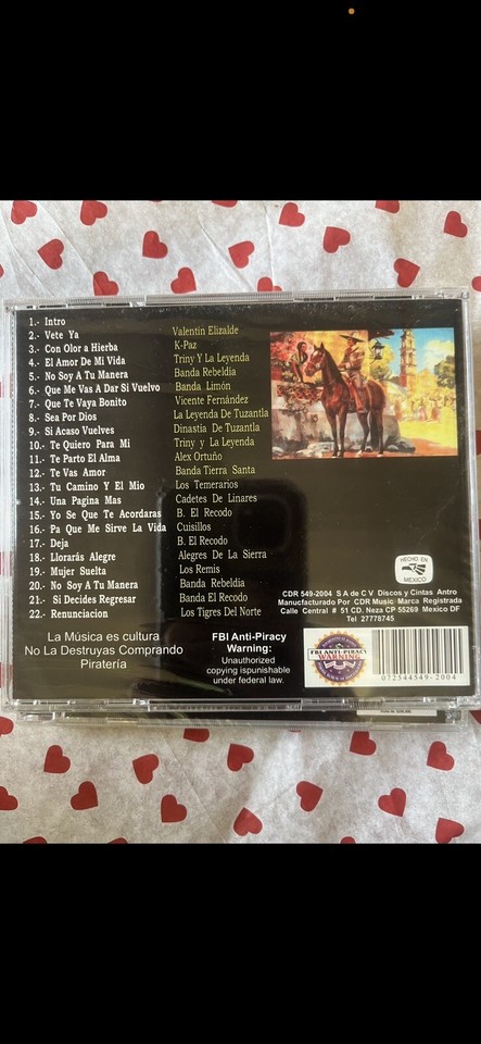 SENTIMIENTO RancherO-Para Ellas Aunque Mal Pagen | eBay UK