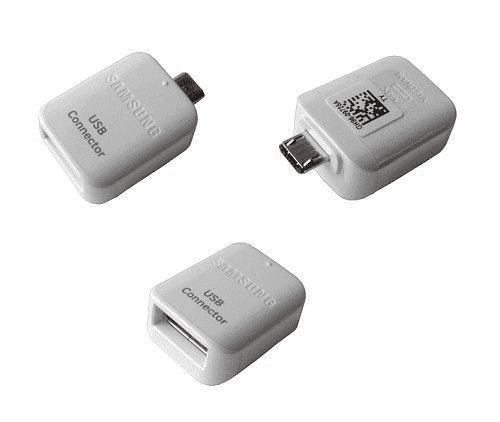 Samsung Micro USB OTG to USB Connector Adapter for Galaxy S7 Edge S6 S5 ...