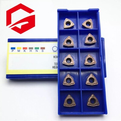 10PCS WCMT050308FN 330 CNC Machine U drill Inserts Carbide Blade For ...