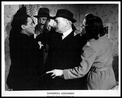 Herb Butterfield + Nestor Paiva in Dangerous Assignment (1950) ORIG PHOTO M 160 | eBay