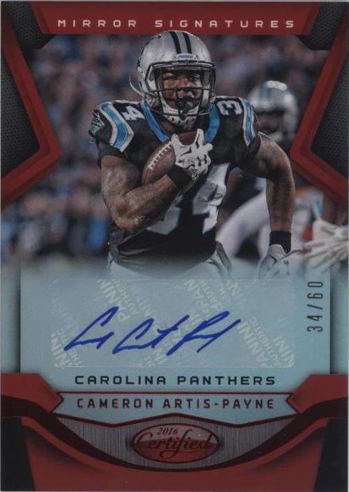 2016 Panini Certified - Mirror Signatures Cameron Artis-Payne #M-CAP ...