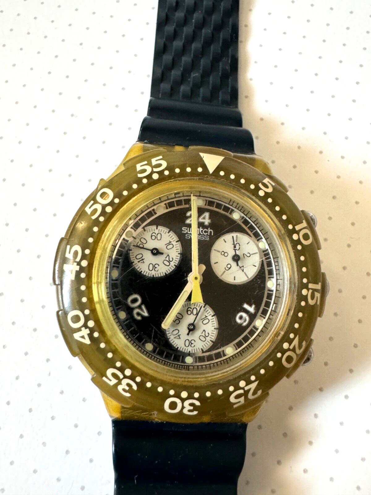 Vintage Swatch Aqua Chrono Swatch Chronograph Wristwa… - Gem