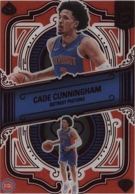 2022-23 Donruss Elite - Deck Cade Cunningham #15 Asia Red for sale ...