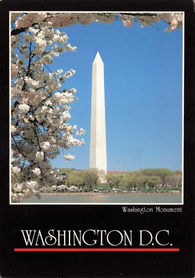 Postcard DC Washington Monument National Mal George Washington Founding ...