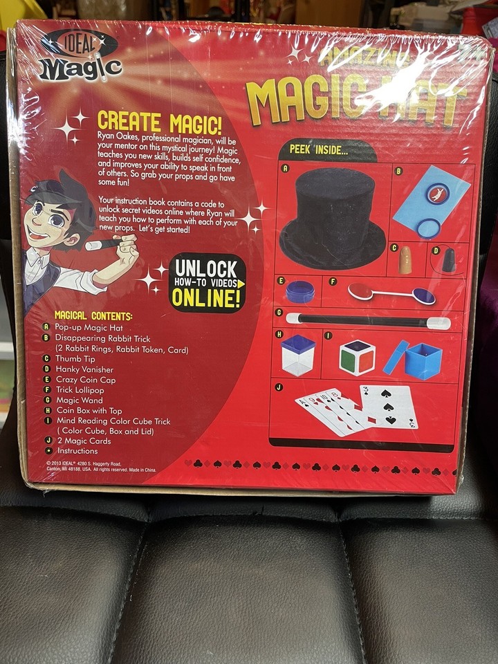 Ideal Ryan Oakes' Magic Hat Game 26608027195 | eBay