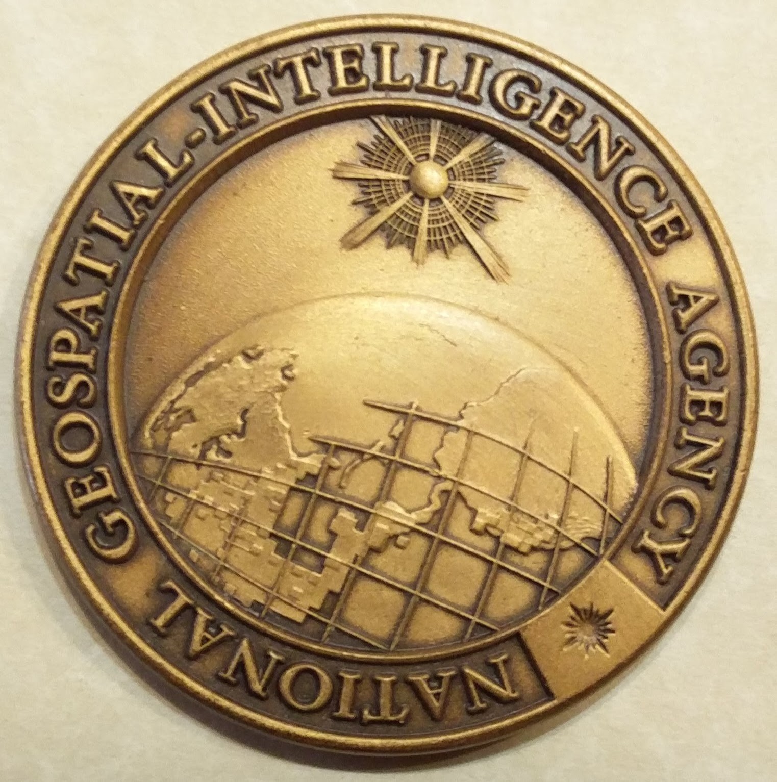 National Geospatial-Intelligence Agency NGA NSA Challenge Coin | eBay
