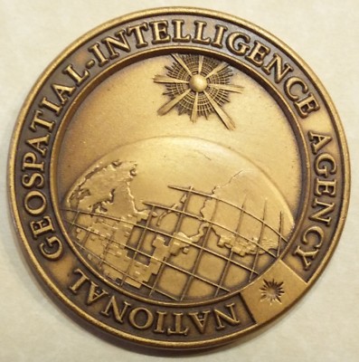 National Geospatial-Intelligence Agency NGA NSA Challenge Coin | eBay