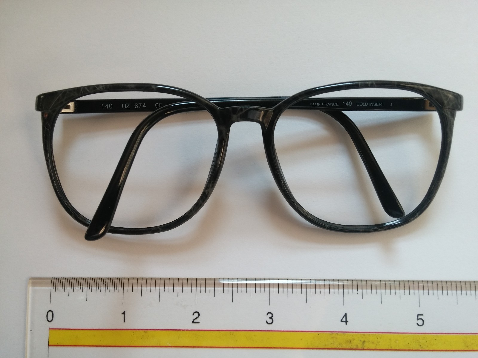 Ultra Lite Polyamide UZ674 Eyeglass Frame. Good vintage cond. Made in ...