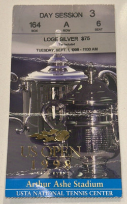 9/1/1998 US Open Tennis Match Ticket Stub USTA Flushing Meadows Steffi ...