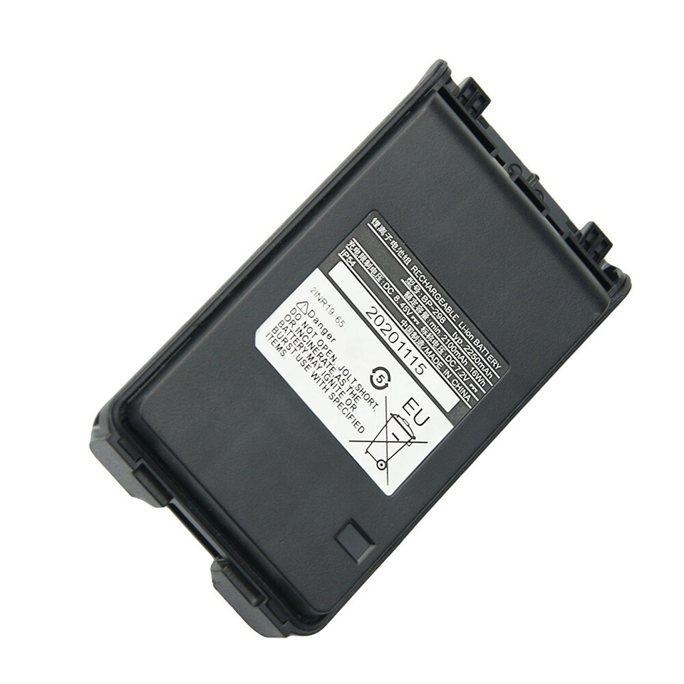 2PC BP-298 2250mAh Replacement Li-ion Battery for Icom IC-V86 Two Way ...