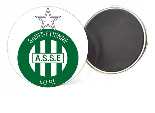 Magnet badge ASSE SAINT ETIENNE LES VERTS football personnalisé ...