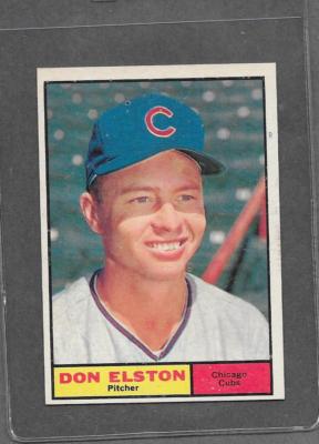 1961 Topps Baseball #169 Don Elston EXMT *0169A | eBay